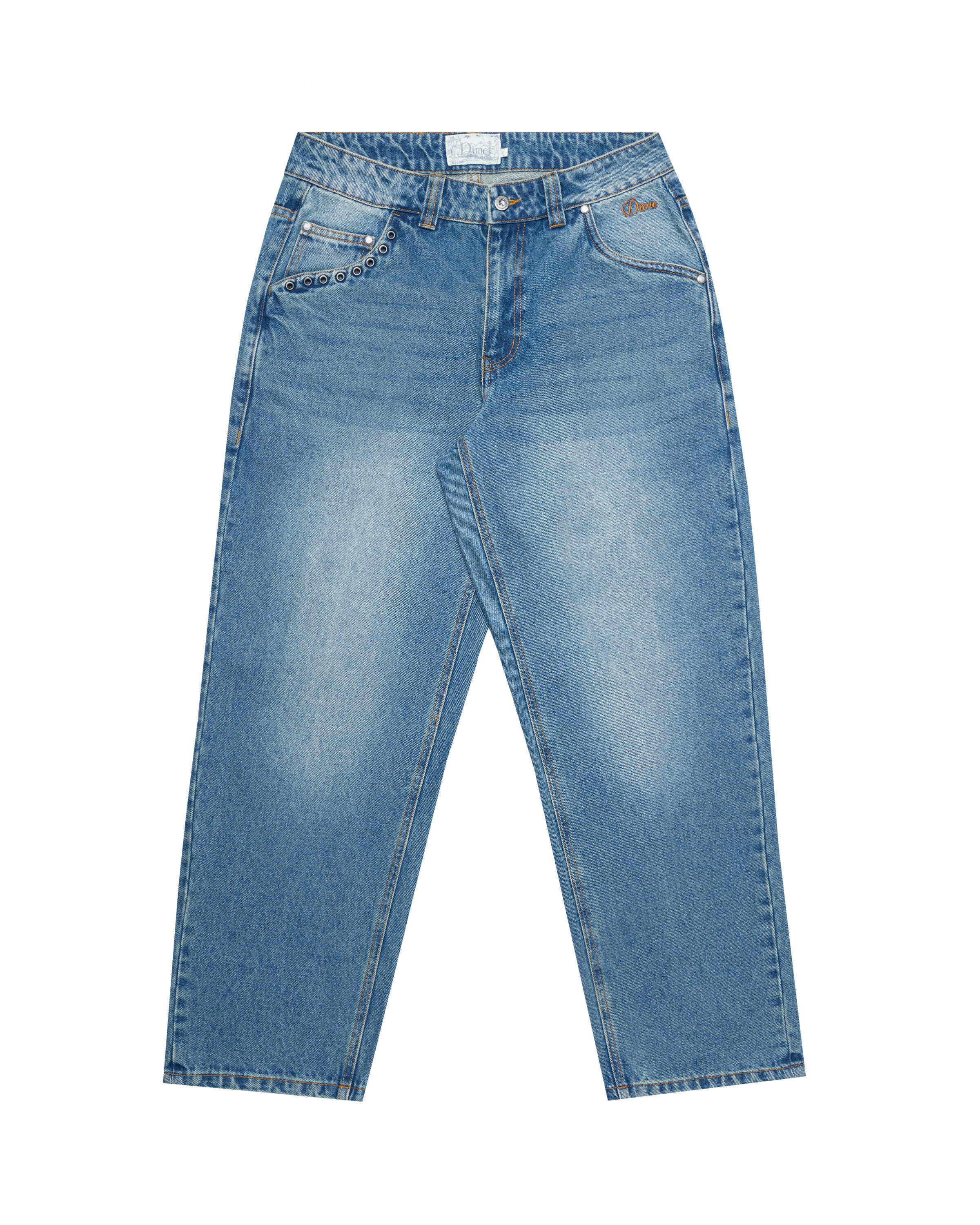 Dime Classic Relaxed Denim Pants | DIMEFA2445SBIND | AFEW STORE